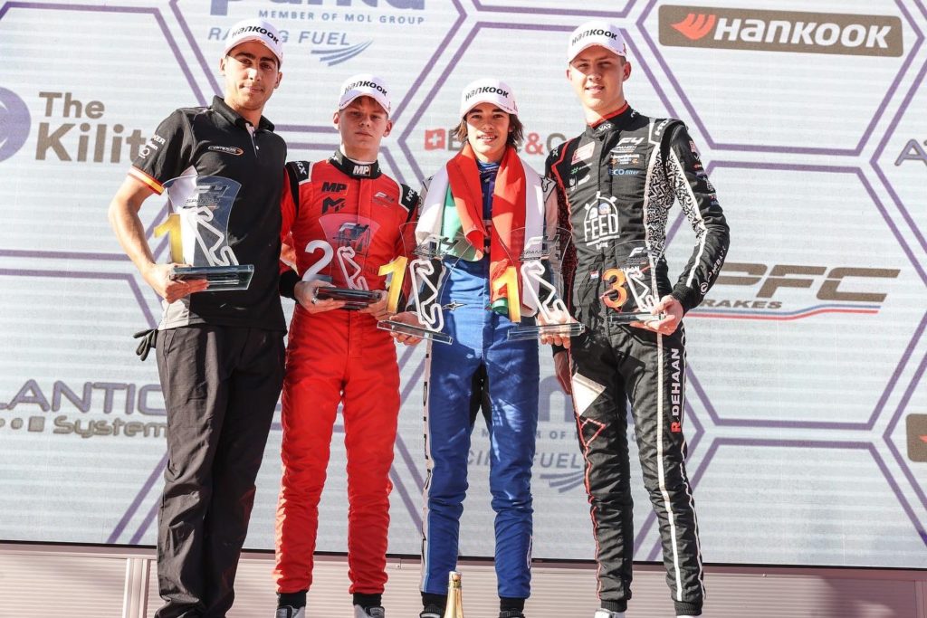 From "no hope" to an F4 official podium
