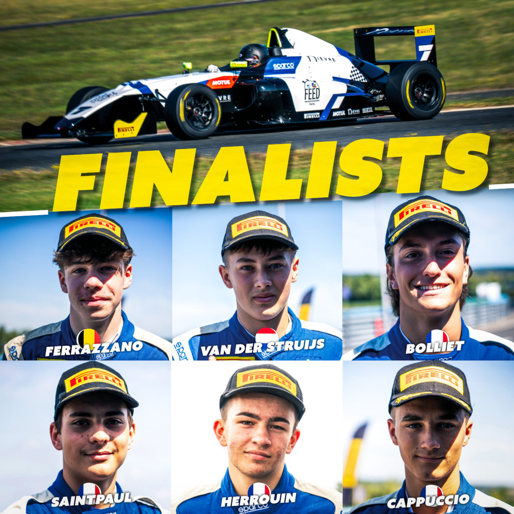 Les 6 finalistes 2024 de FEED Racing