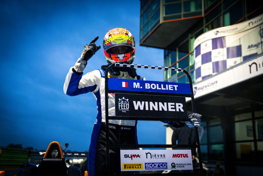Malo Bolliet wins 2024 F4 FEED Racing